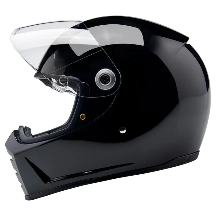 Biltwell Lane Splitter ECE R22.006 Helmet - Gloss Black – Tucker Speed