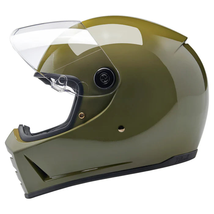 Biltwell Lane Splitter ECE R22.006 Helmet - Gloss Olive Green – Tucker ...