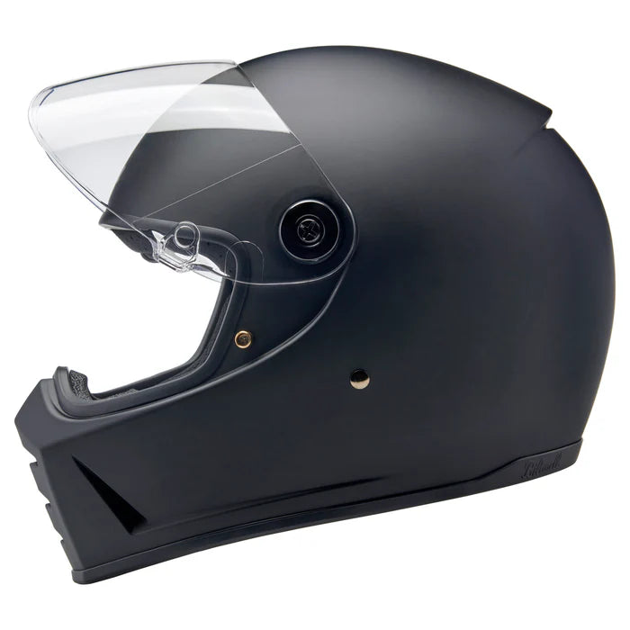 Biltwell Lane Splitter ECE R22.006 Helmet - Flat Black – Tucker Speed