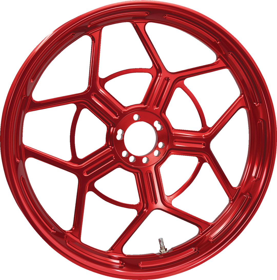 ARLEN NESS Wheel - Speed 5 - Forged - Red - 19x3.25 - 71-587 – Tucker Speed