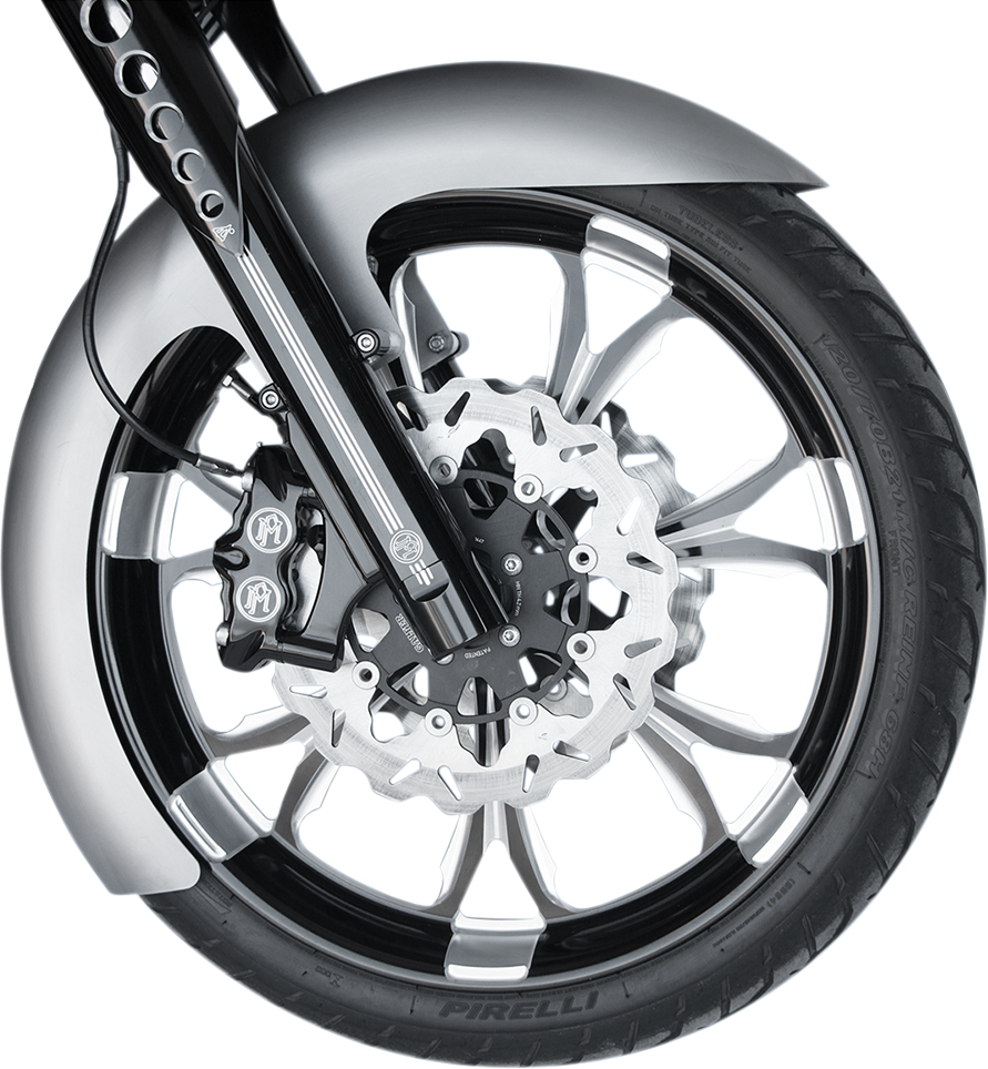 RWD V-TWIN Custom Dresser Front Fender for 19" Wheel - Steel - LS-3 St ...