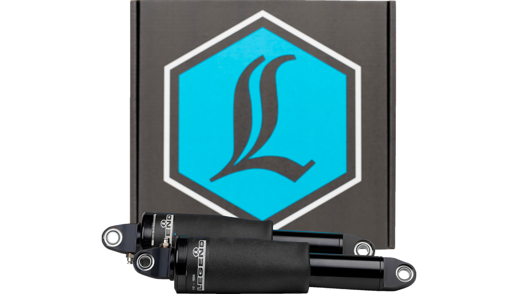 Legend AIR-A Adjustable Sportster Air Suspension - Standard - Black ...