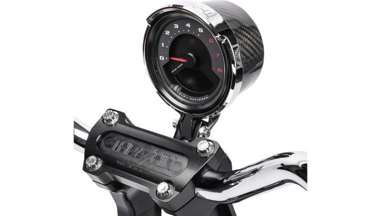 Thrashin Supply Softail Gauge Relocation - Chrome – Tucker Speed