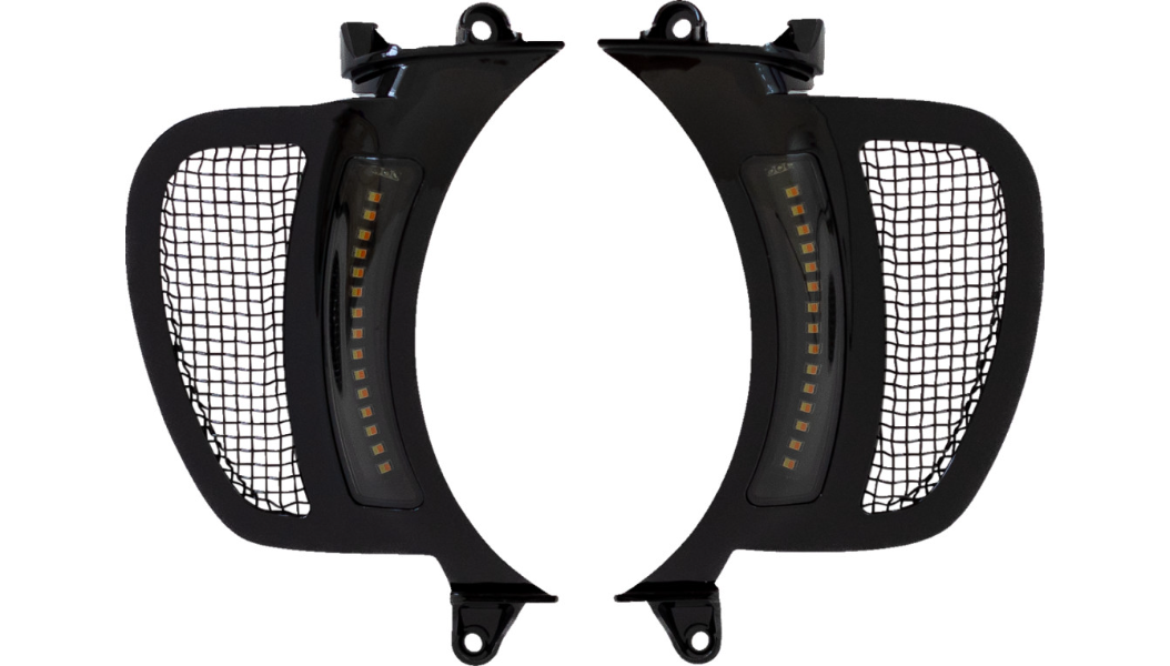 Custom Dynamics Genesis 4 Dynamic LED Road Glide Vent Inserts - Amer/W ...