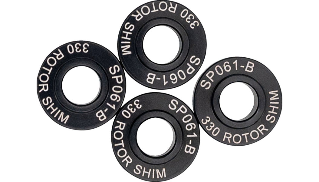 GBrakes Oversized Front Radial Brake Caliper Bracket Shims for 13" Rot ...