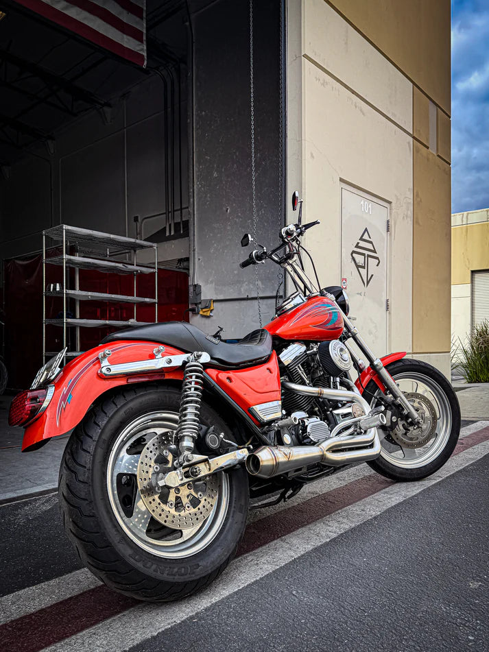 SP Concepts Cutback Exhaust - 1987-1994 FXR W/ Mid Controls – Tucker Speed