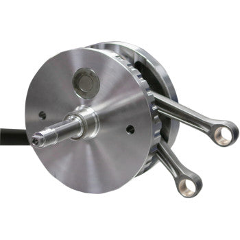 S&S Flywheel Assembly - M8 - 4-5/8" Stroke - W/Balancer Gear, Full Wri ...