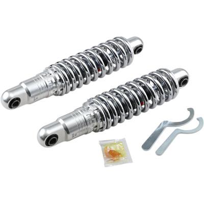 Drag Specialties 12" Premium Ride-Height Adjustable Shocks, – Tucker Speed