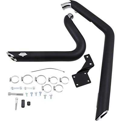 Vance & Hines Shortshots Staggered Exhaust Systems, Black, F – Tucker Speed